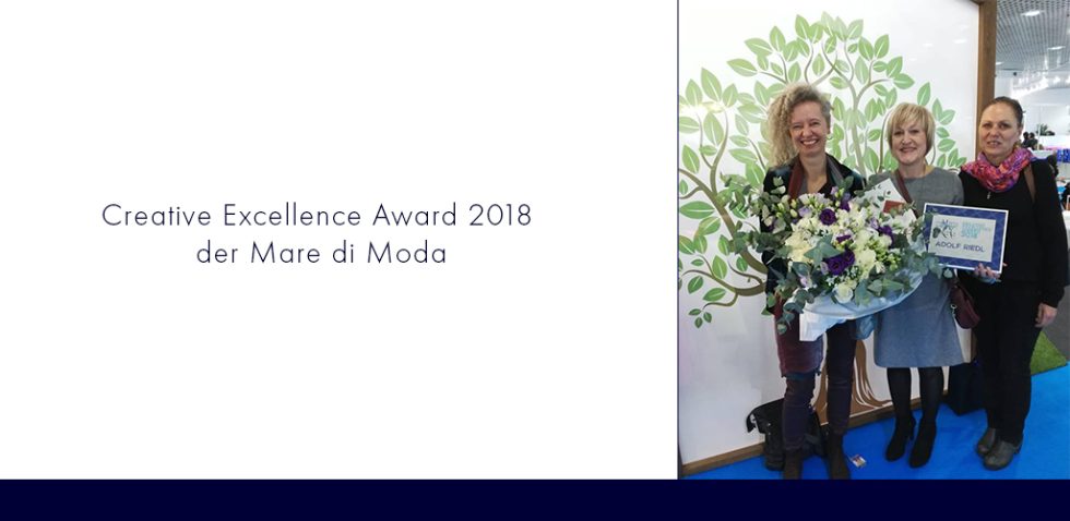 Wir sind stolz! Der Creative Excellence Award 2018 geht an unser Design ...